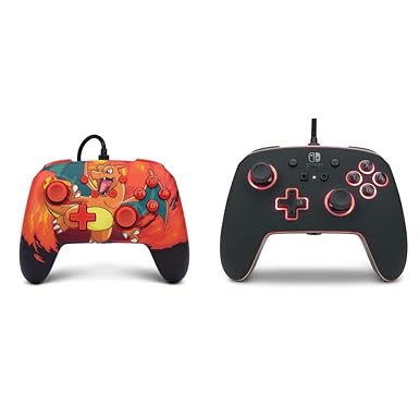 Amazon.com: PowerA Enhanced Wired Controller for Nintendo Switch ...