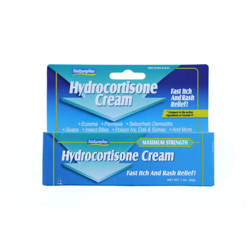 Buy OCD Bargain Hydrocortisone 1% Cream - Natureplex Fast Itch and - 1 ...