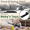 Amazon.com: ECOHomes Under Couch Guards Toy Blocker - Elastic Strap ...
