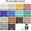 Amazon.com: Nicpro 14 Colors Chalk Paint for Furniture, Ultra Matte ...