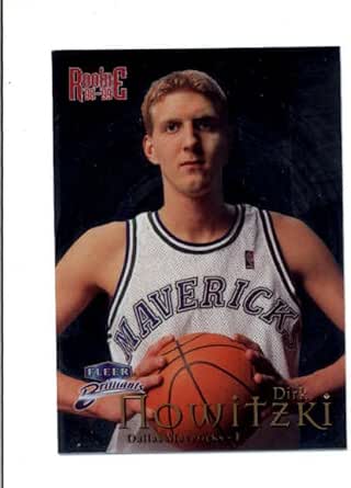 Amazon.com: DIRK NOWITZKI 1998/99 FLEER BRILLIANTS #109 MAVERICKS MAVS ...
