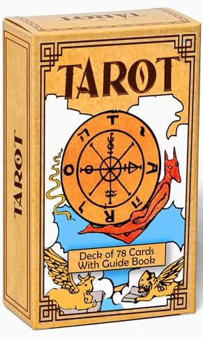 Visaan Tarot Card Game Original Deck for Fortune Telling with Guide ...