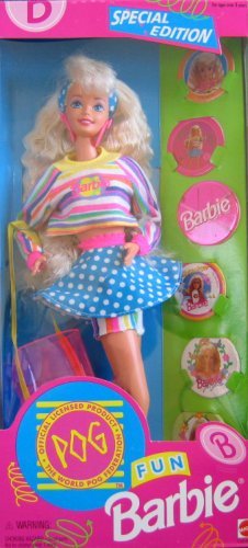 Barbie Fun POG Special Edition Doll (1994) : Amazon.in: Toys & Games