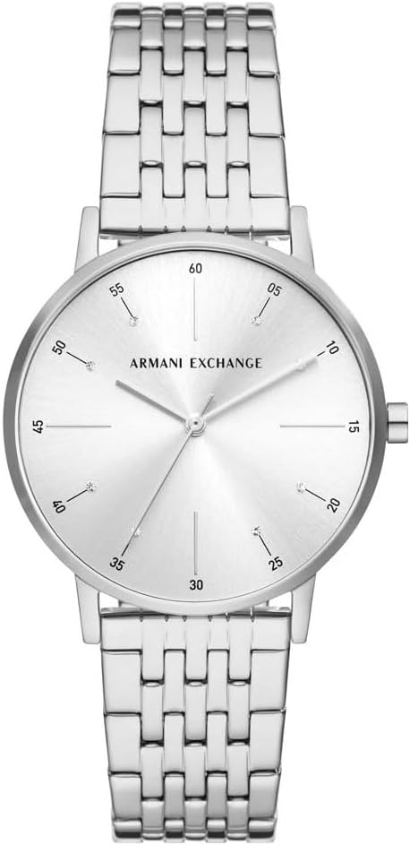 Emporio Armani Uhr für Damen , Zweizeiger Uhrwerk, 32mm na ...