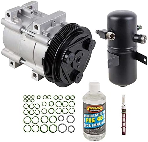 Amazon.com: OEM AC Compressor w/A/C Repair Kit For Ford Mustang V6 1996 ...