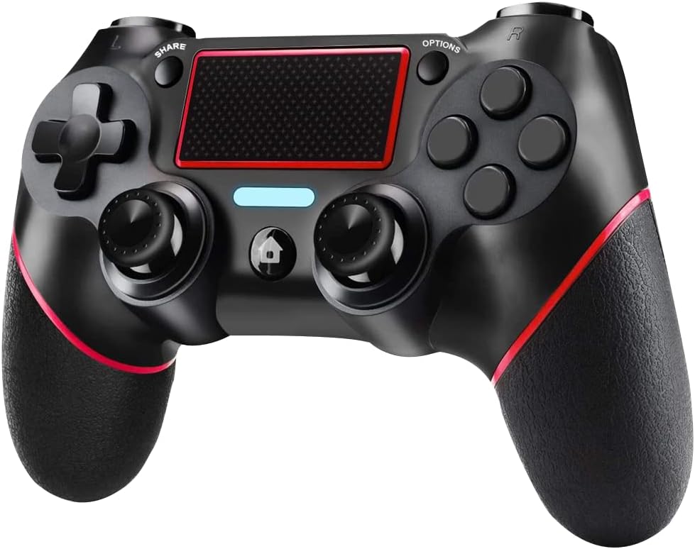 YUES Controller Wireless 501, funziona con PS4, Senza Fili per PS4/Pro/Slim/PC e Laptop : Amazon ...