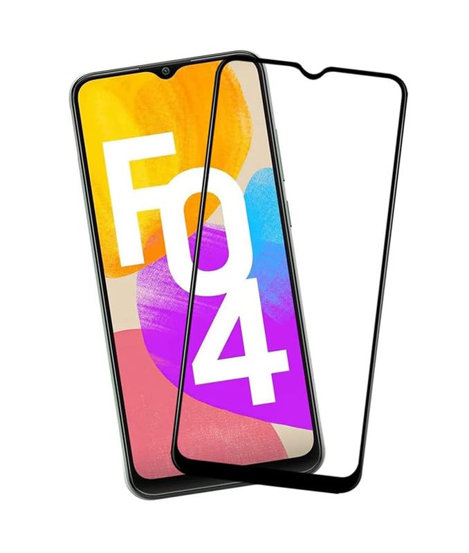 MOBITECH Tempered Glass for Samsung Glalaxy F04 Edge to Edge Full ...