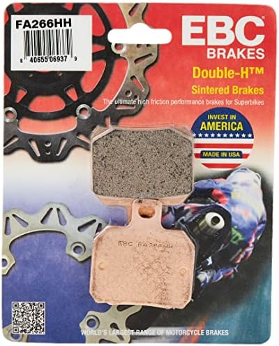 EBC Brakes FA181HH Juego de pastillas de freno de disco, color negro ...