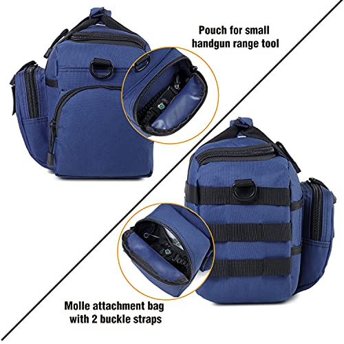 Snapklik.com : DBTAC Gun Range Bag Small Tactical 2x Pistol Shooting ...