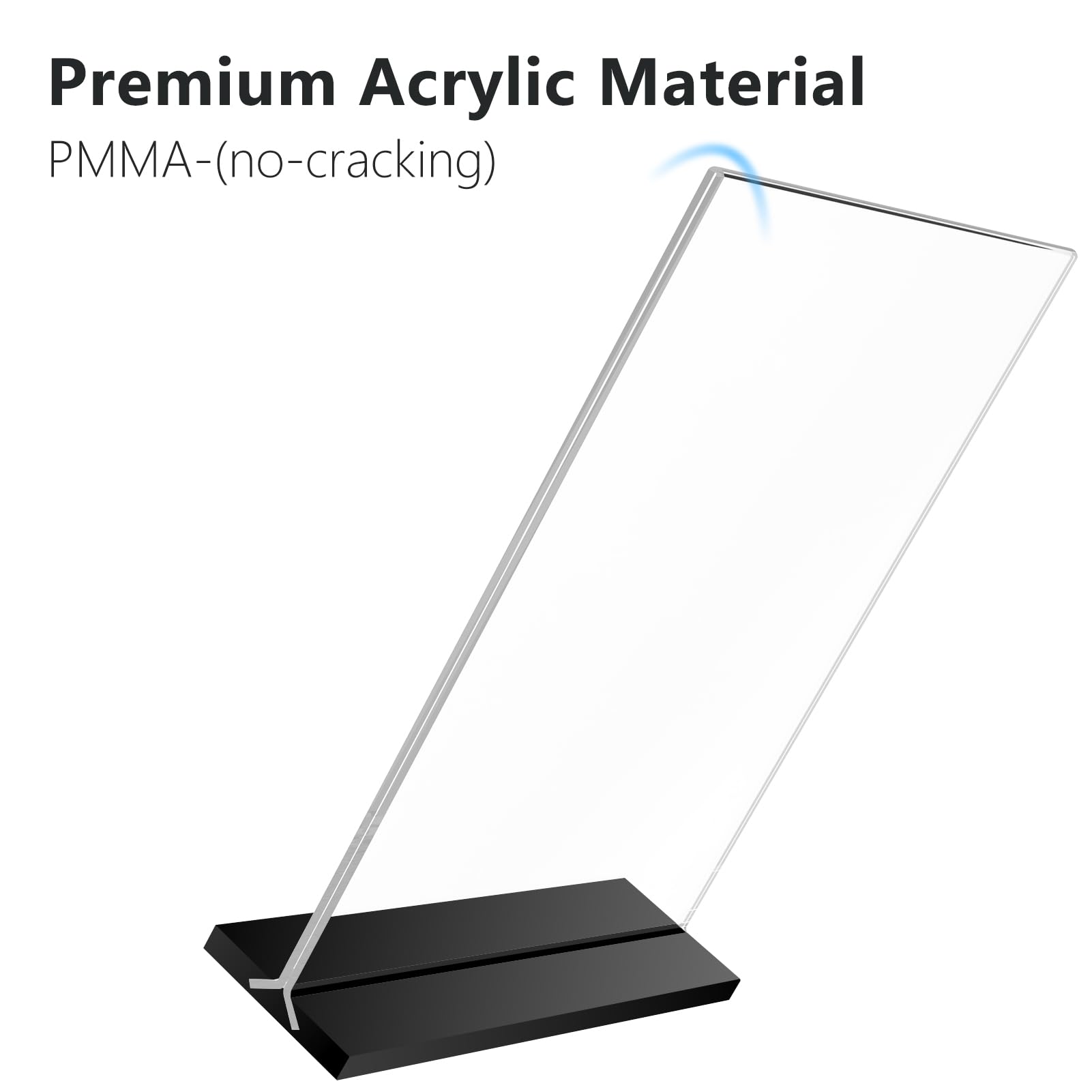 Snapklik.com : Acrylic Sign Holder 85x11 Vertical, 2 Pack Double Sided ...