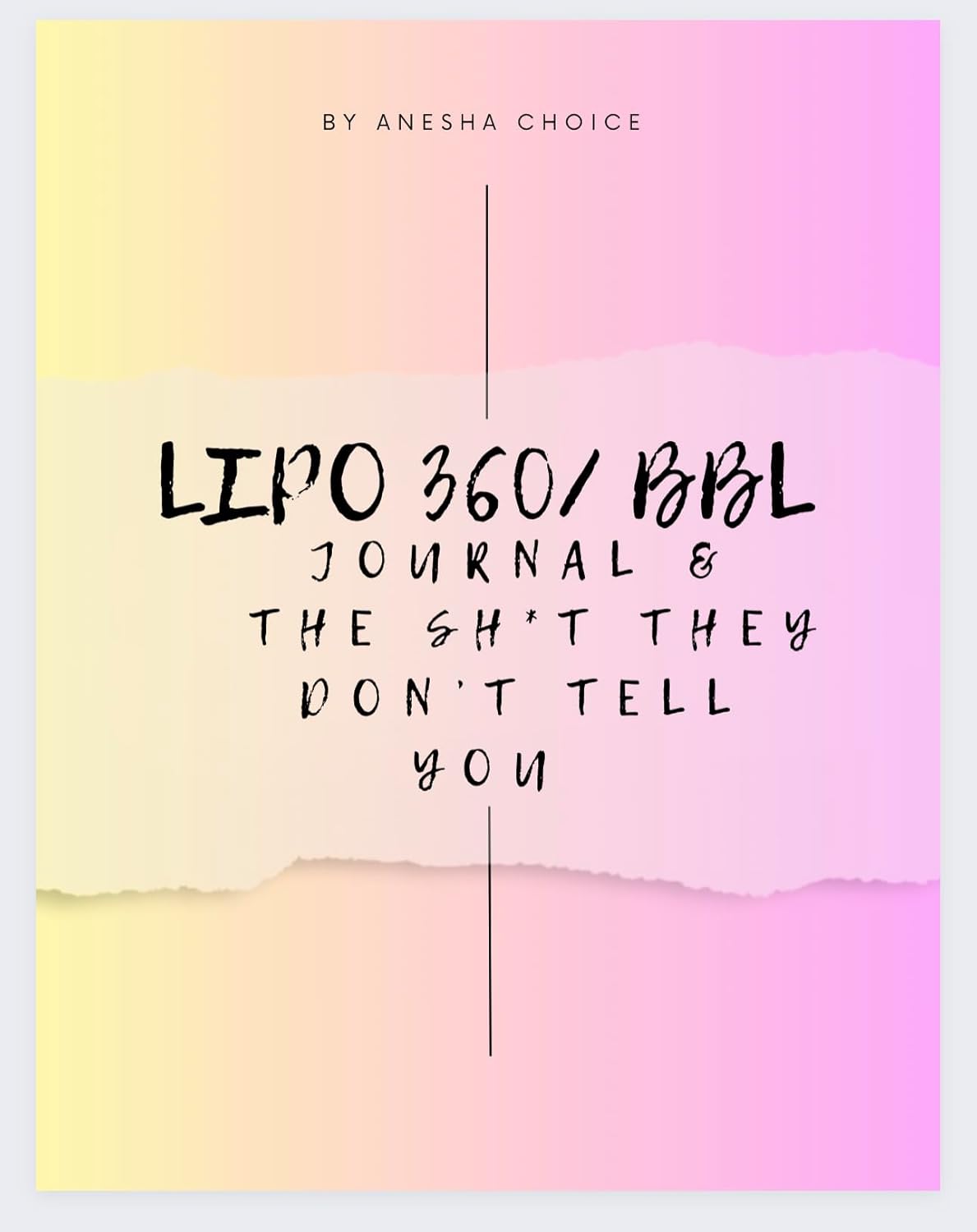 LIPO 360/BBL : The Sh*t They Don't Tell You - Kindle edition by Choice ...
