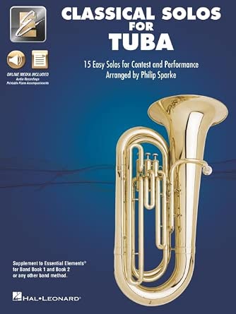 Essential Elements Classical Solos for Tuba: 15 Easy Solos for Contest ...
