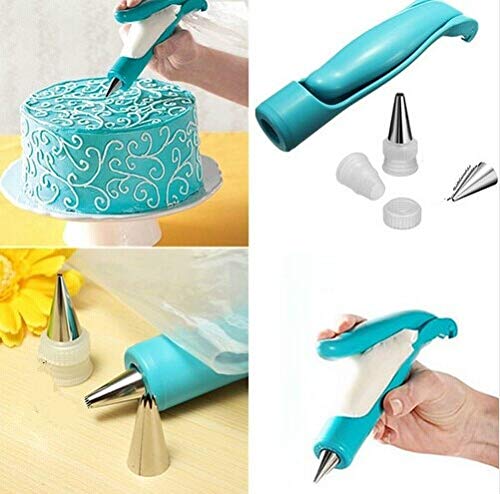 Buy Icing Piping Cream Syringe Tips Muffin Cake Pastry Pen Bag Online ...