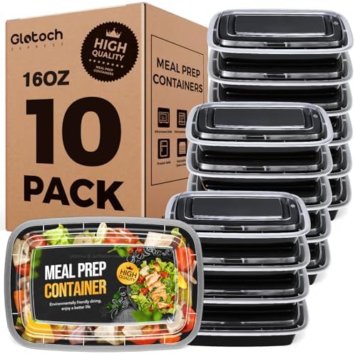 Amazon.com: WGCC Meal Prep Containers Reusable - 50 Pack Food Storage ...
