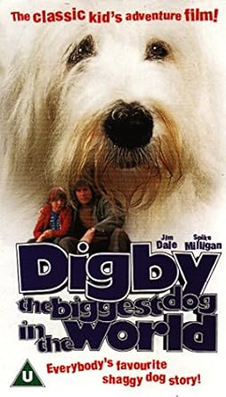 Amazon.com: Digby, the Biggest Dog in the World [VHS] : Jim Dale, Spike ...