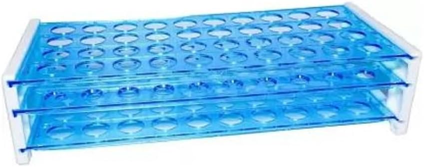Plastic Test Tube Rack 13mm Centrifuge Tube Holder 50 Holes Vial Stand ...