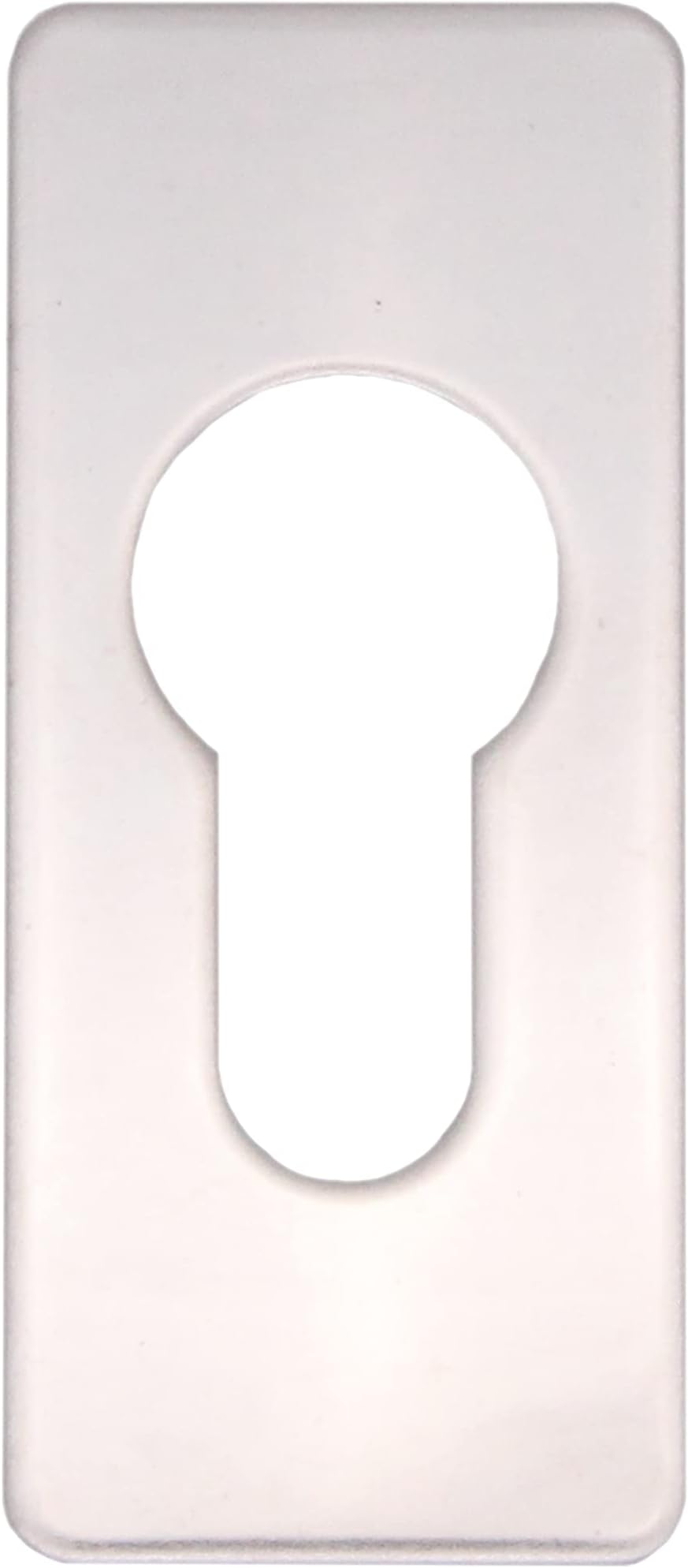 Repair Escutcheon Key Hole Cover Plate Euro Profile Self Adhesive Fix ...
