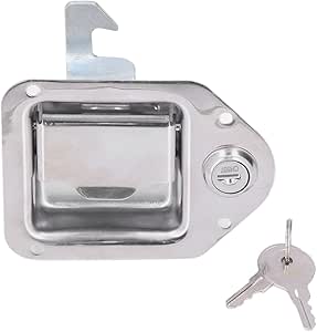 Tool Box Handle Latch, Toolbox Handle Lock with 2 Keys 304 Stainless ...