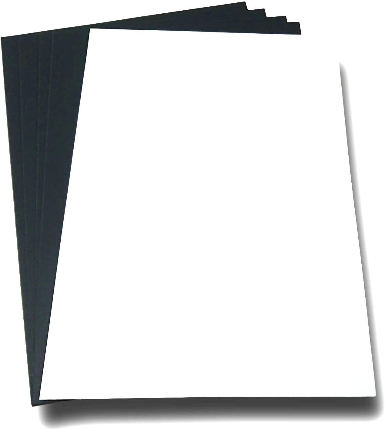 10 Sticky Magnetic A4 Sheets, Satin White, 210 X 297 mm, Design and ...