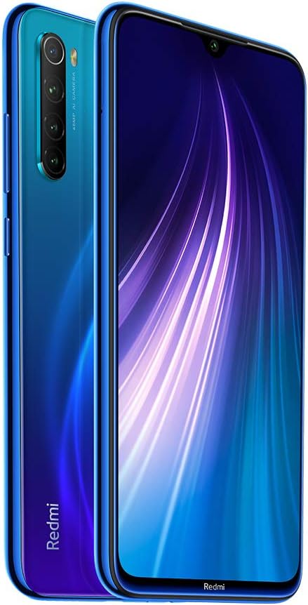 Xiaomi Redmi Note 8 Dual SIM 64GB 4GB RAM Blue : Amazon.co.uk ...