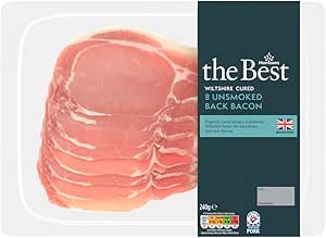 Morrisons The Best Wiltshire Cure Unsmoked Back Bacon 8 Rashers 240g ...