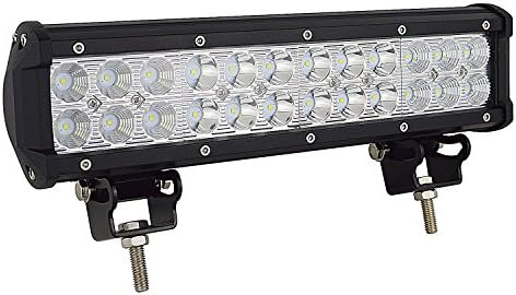 Zmoon 12 Inch LED Light Bar 264W, IP67 Waterproof Five Rows Spot ...