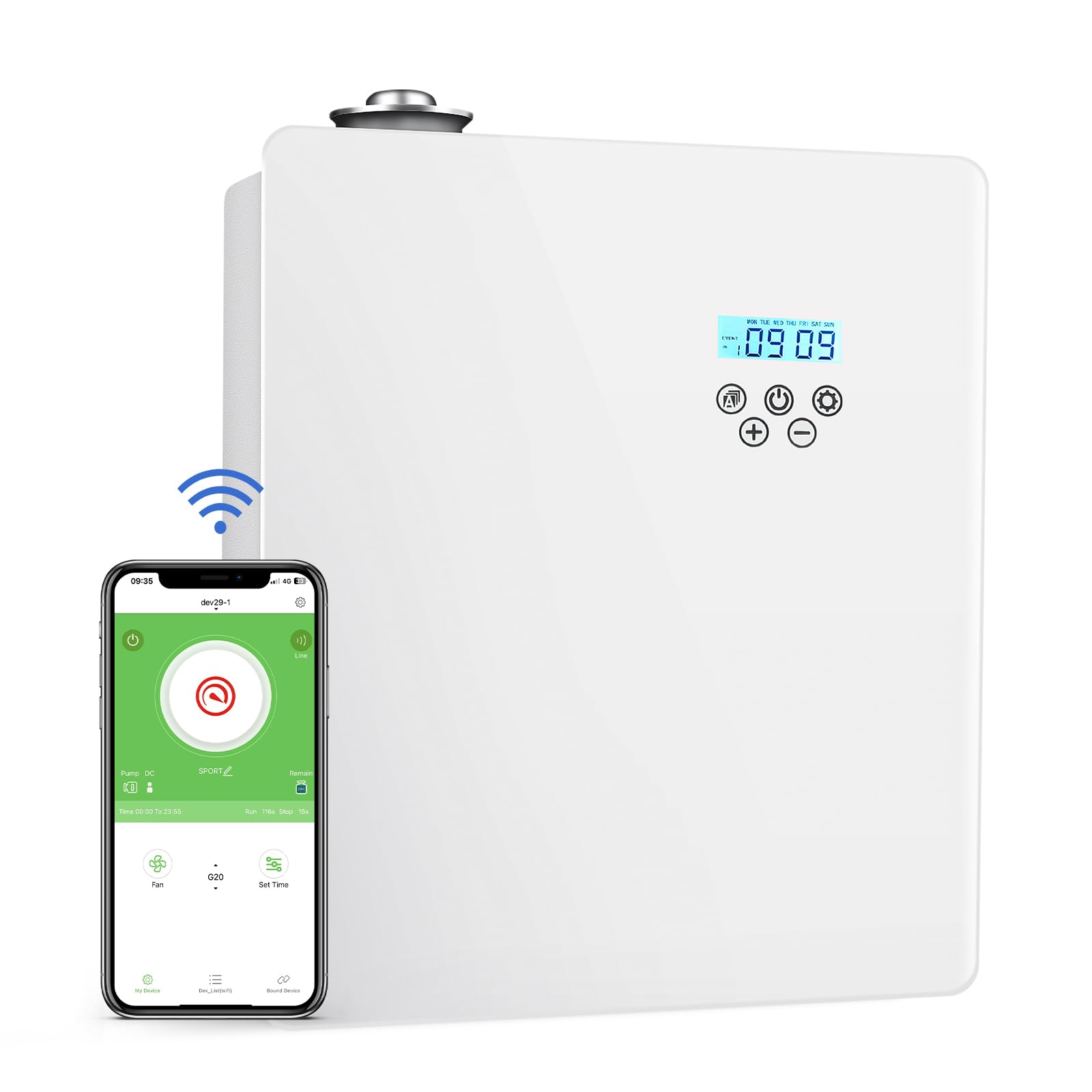 Amazon.com: Commercial HVAC Scent Air Machine 1000ml, Bluetooth Sheet ...