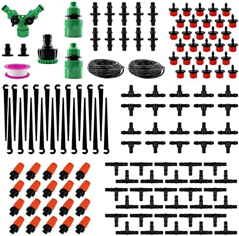 MIXC 226FT Greenhouse Micro Drip Irrigation Kit Automatic Irrigation ...