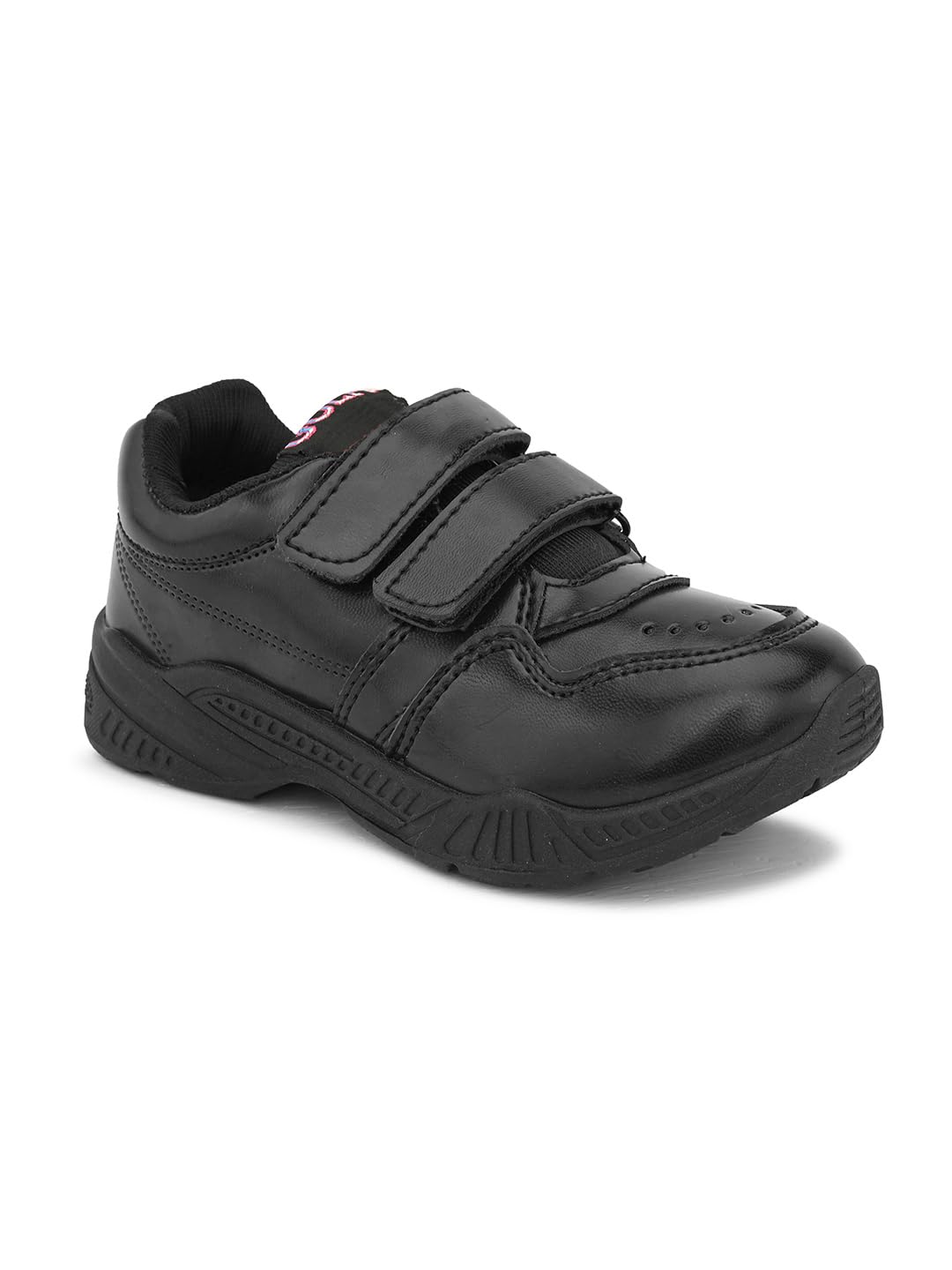 Buy steprite® Boys and Girls School Uniform Shoes, Double Hook and Loop ...