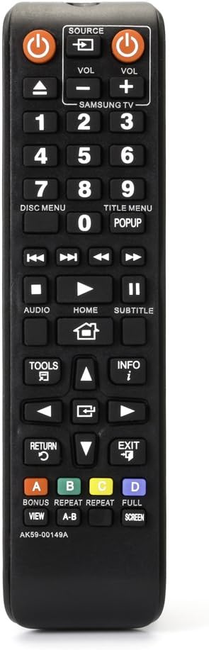 Amazon.com: Universal Remote Control Compatible for Samsung Blu-Ray DVD ...