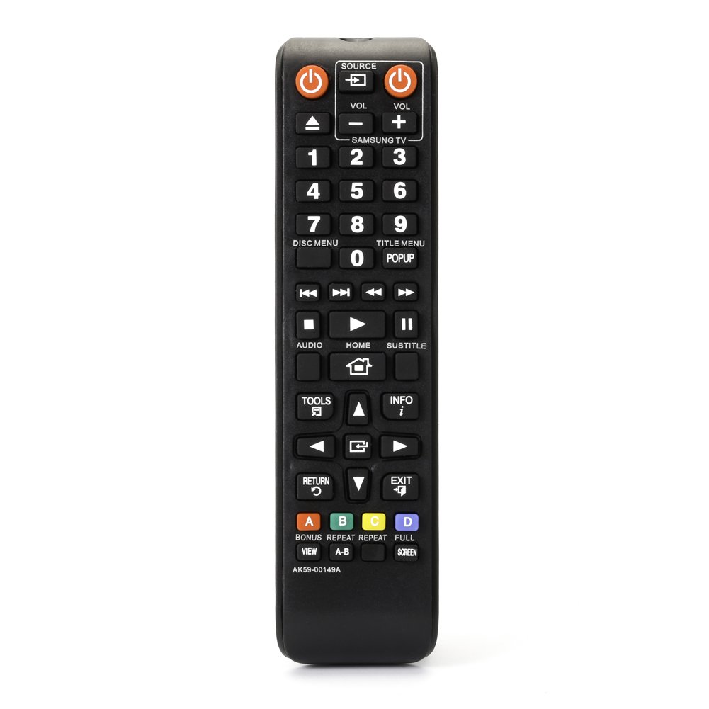Universal Remote Control Compatible for Samsung Blu-Ray DVD Player BD ...