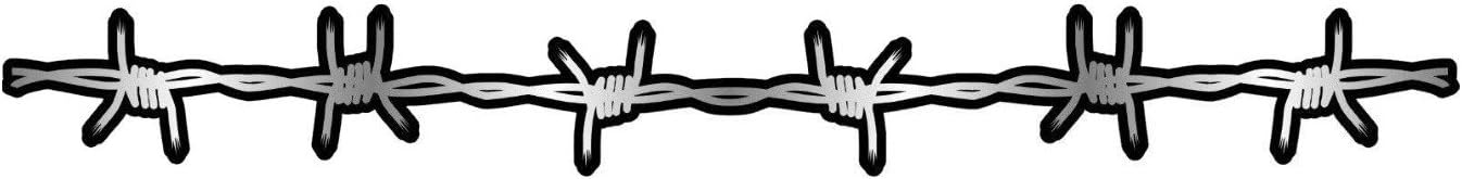 Amazon.com: Barbed Wire Sticker Laptop Sticker Bumper Sticker Toolbox ...