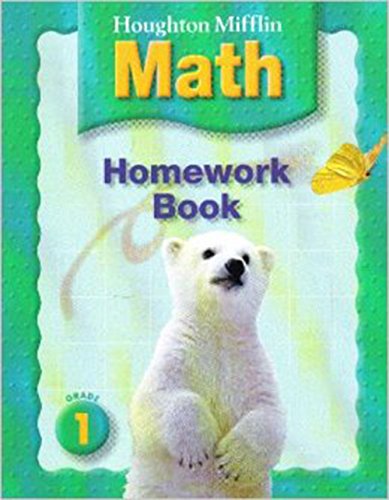 Houghton Mifflin Math Homework Book Grade 1: none listed: 9780618698806 ...