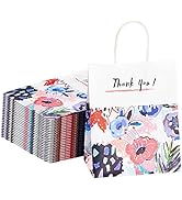 Amazon.com: SUNCOLOR 25 Pieces 6" Mini Goodie Bags Small Pink Gift Bags ...
