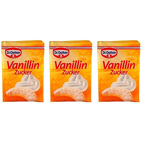Amazon.com : Dr. Oetker Vanillin-Zucker - Pack of 10 (3 Pack) : Grocery ...