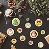 Milaosk 200 Unfinished Wooden Discs - Round Wood Coins, 15mm-35mm with ...