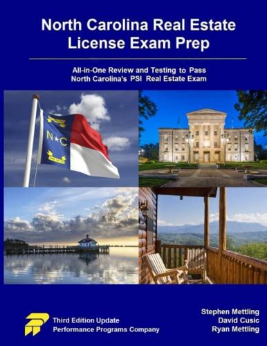 Amazon.com: North Carolina Real Estate License Exam Prep: All-in-One ...