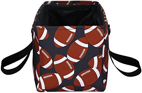 Amazon.com: E-FirstFeeling Extra Large Football Tote Bag All Purpose ...