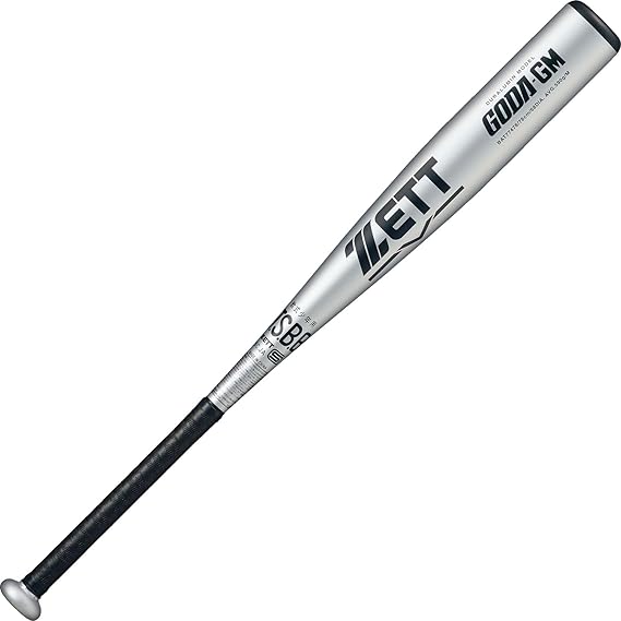 Amazon | ゼット(ZETT) 少年野球 軟式 バット ゴーダGM 金属製(超々ジュラルミン) 78cm 590g平均 シルバー(1300) BAT77478 | ゼット(ZETT) | バット