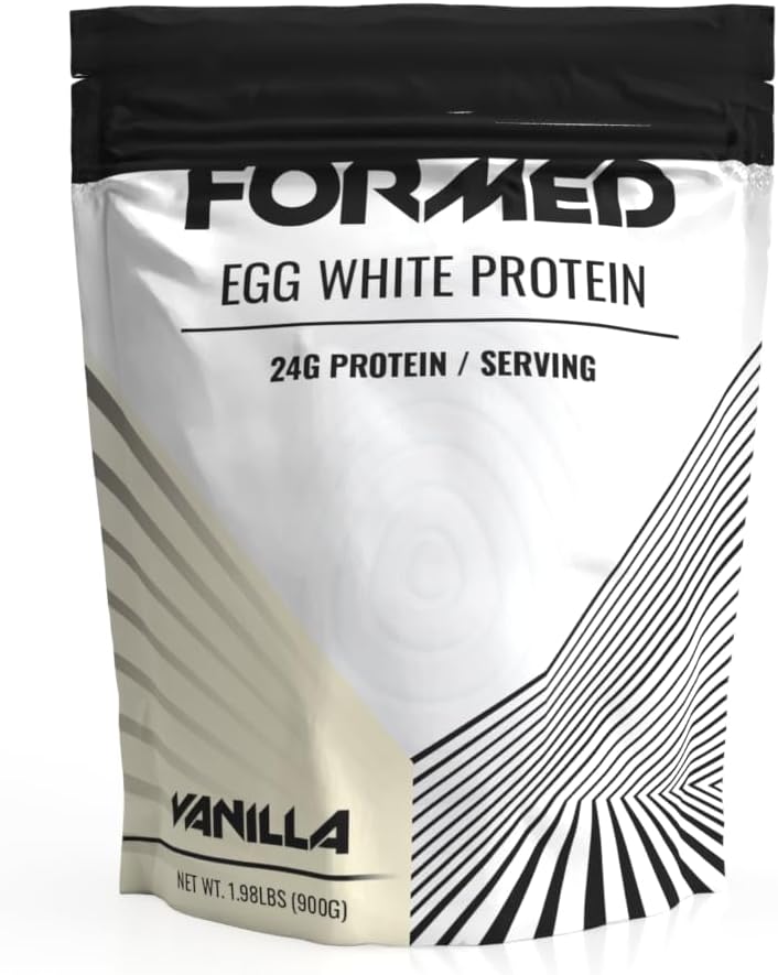 Amazon.com: Formed Protein Egg White Protein Powder, Gluten Free, Sugar ...