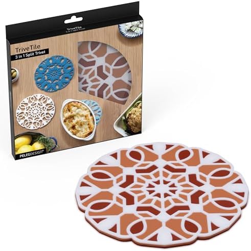 Amazon.com: Peleg Design TriveTile Trivet Set – for Hot Pots and Pans ...