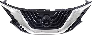 Amazon.com: US AUTO PARTS PLUS New Front Grille Chrome Shell With ...