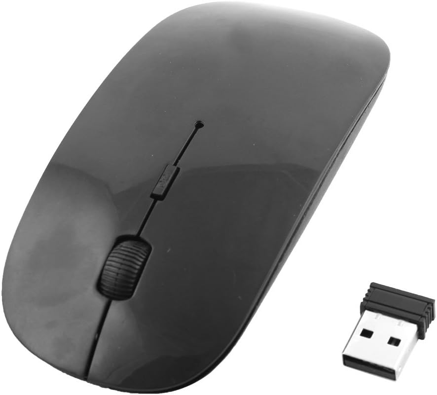 Amazon.com: Qtqgoitem Computer Wireless 2.4G Keyboard w Wireless Mouse ...