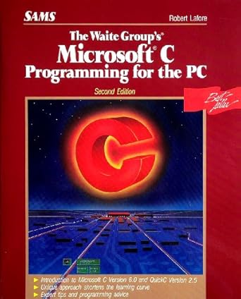The Waite Group's Microsoft C Programming for the PC : Buy Online at ...
