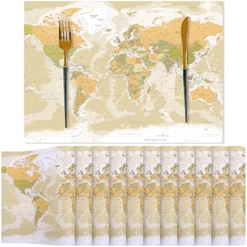 Amazon.com: Big Dot of Happiness World Awaits - Party Table Decorations ...