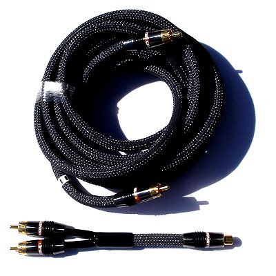 Amazon.com: Monster Cable Subwoofer Cable M850 4M w/ Y Sub Cable ...