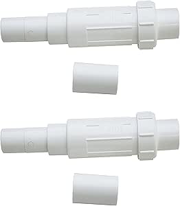 Amazon.com: LESSO 3/4 Inch PVC Pipe Repair Kit, 3/4" PVC Repair ...