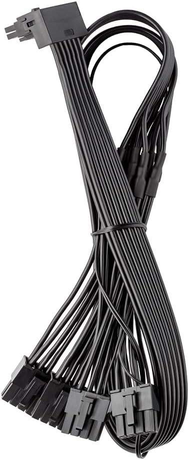 Amazon | CableMod Basics RT-シリーズ 12VHPWR 90度 PCI-eケーブル ASUS/Seasonic/Phanteks Revolt用 - バリアントA ...