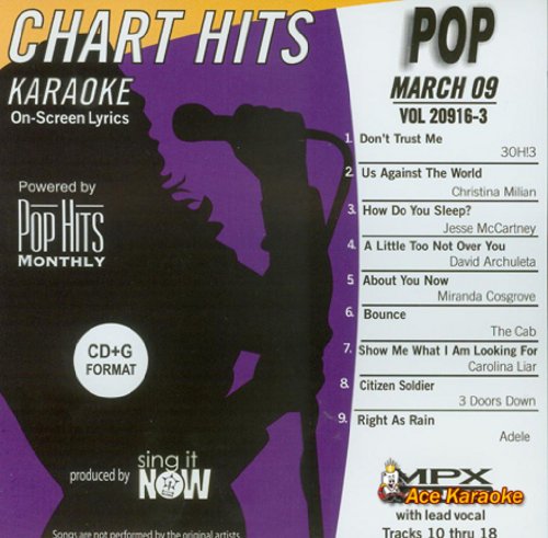 Pop Hits Monthly Pop - March 2009 Karaoke CDG - Amazon.com Music