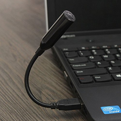 Amazon.in: Buy Mini USB Flexible Stereo Record Mic Desktop Microphone ...